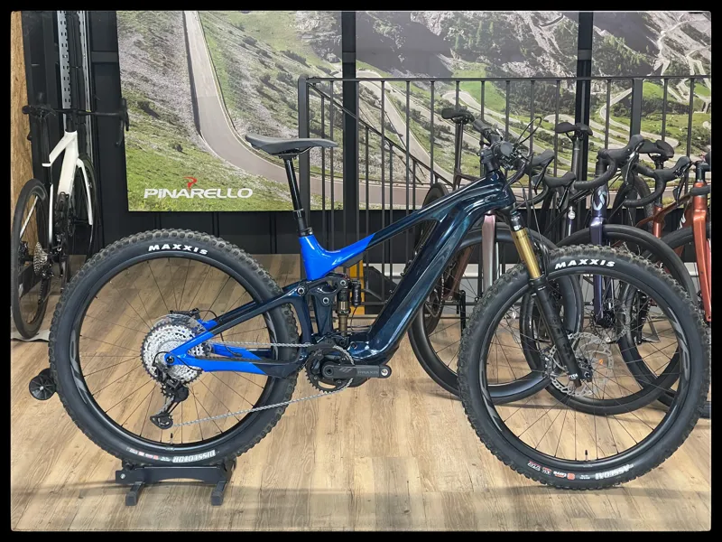 2022 Giant Trance X Advanced E+ 0 Men's Aluminium MTB in Blue