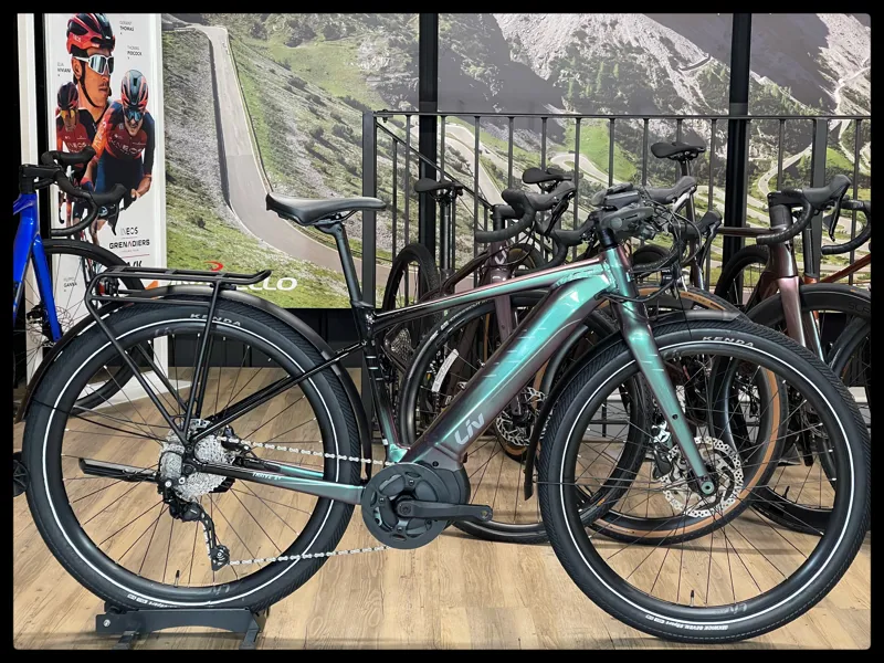 2022 Liv Thrive E+ EX Pro Womens Alu ebike in Green