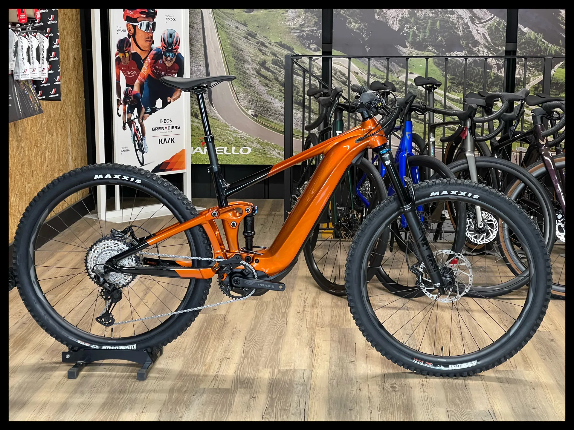 2022 Giant Trance X E+ 2 Pro Mens Alu Ebike in Orange