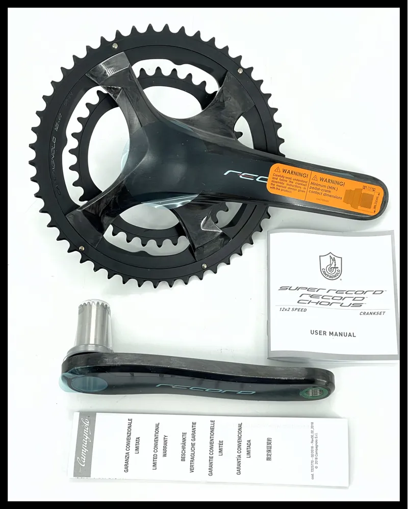 Campagnolo Record Ultra Torque 12-Speed Chainset 50/34 170 mm