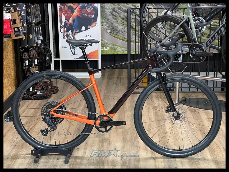 2024 Giant Revolt X Advanced Pro 1 Mens Gravel Bike in Orange
